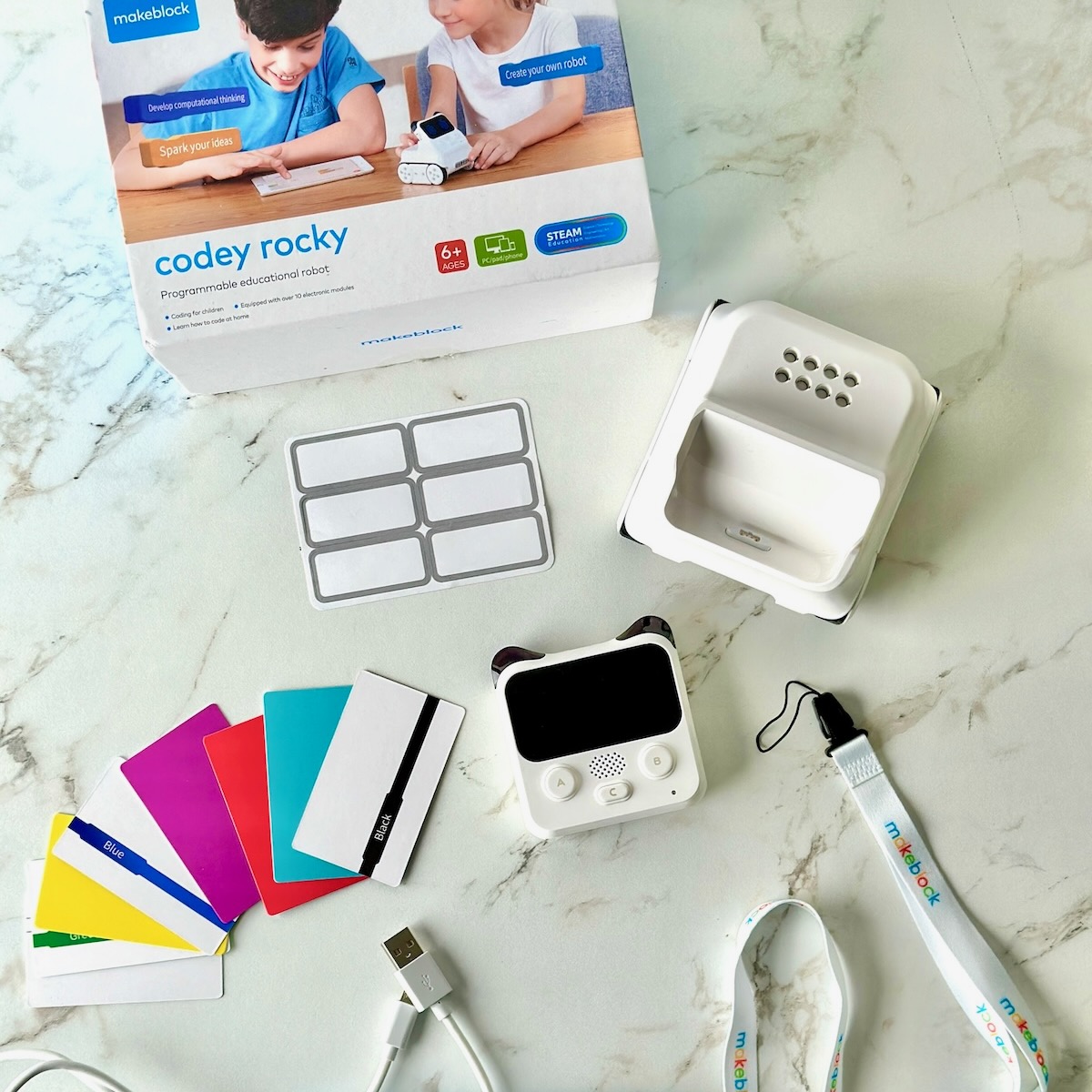 Exploring Educational Tools for ADHD Kids: Makeblock Codey Rocky Robot ...