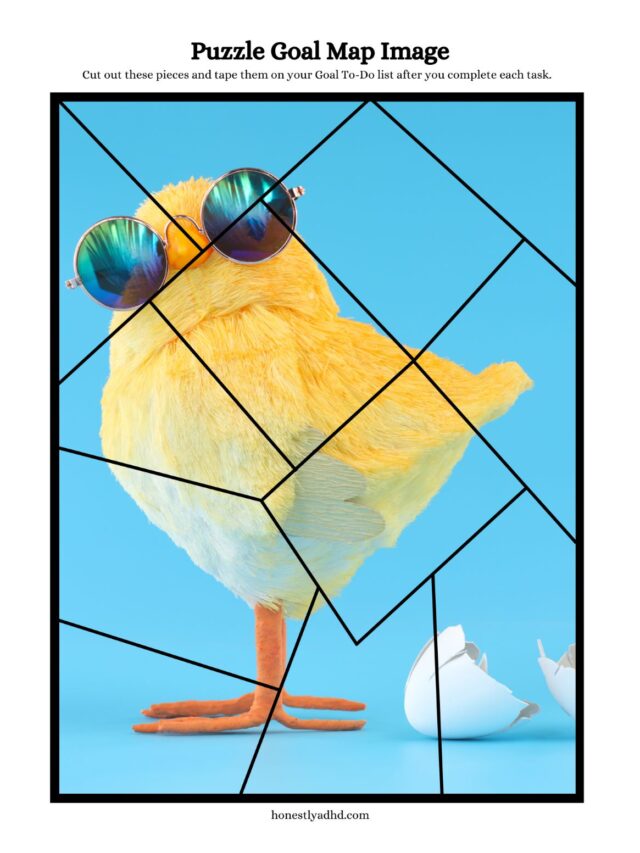 Free ADHD Puzzle Map: Piece Together Your Goals - Honestly ADHD