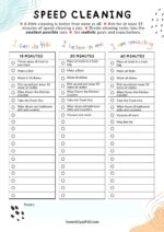 Free ADHD Cleaning Checklist: How to Clean with ADHD - Honestly ADHD