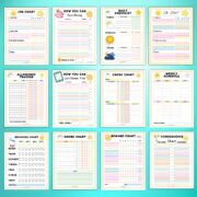 Free Printable Chore Charts for Kids With ADHD - Honestly ADHD
